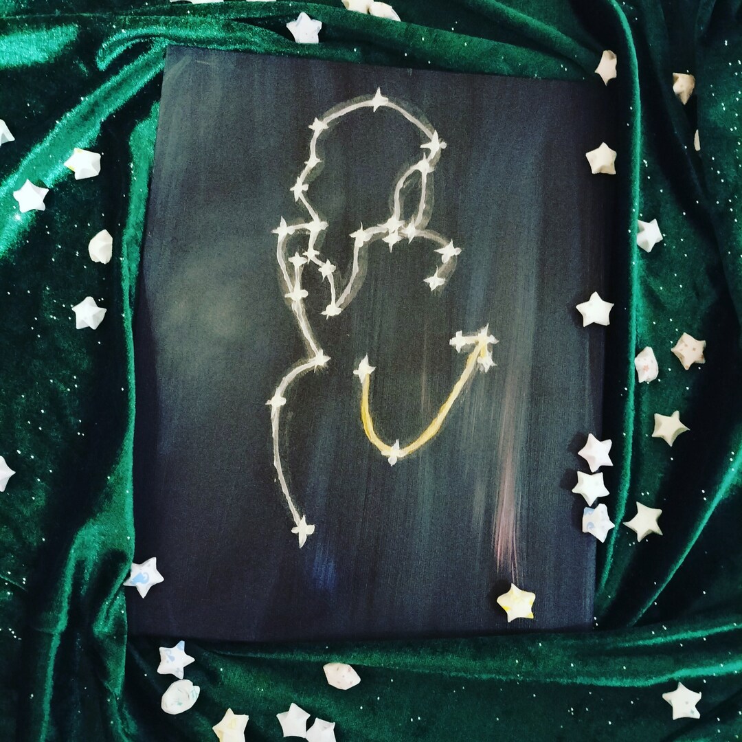 Até Celestial Goddesses Greek Goddesses Constellation Art Home Decor ...