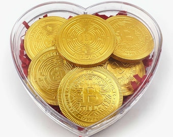 Bitcoin Cryptocurrency Chocolate Coins - Etsy