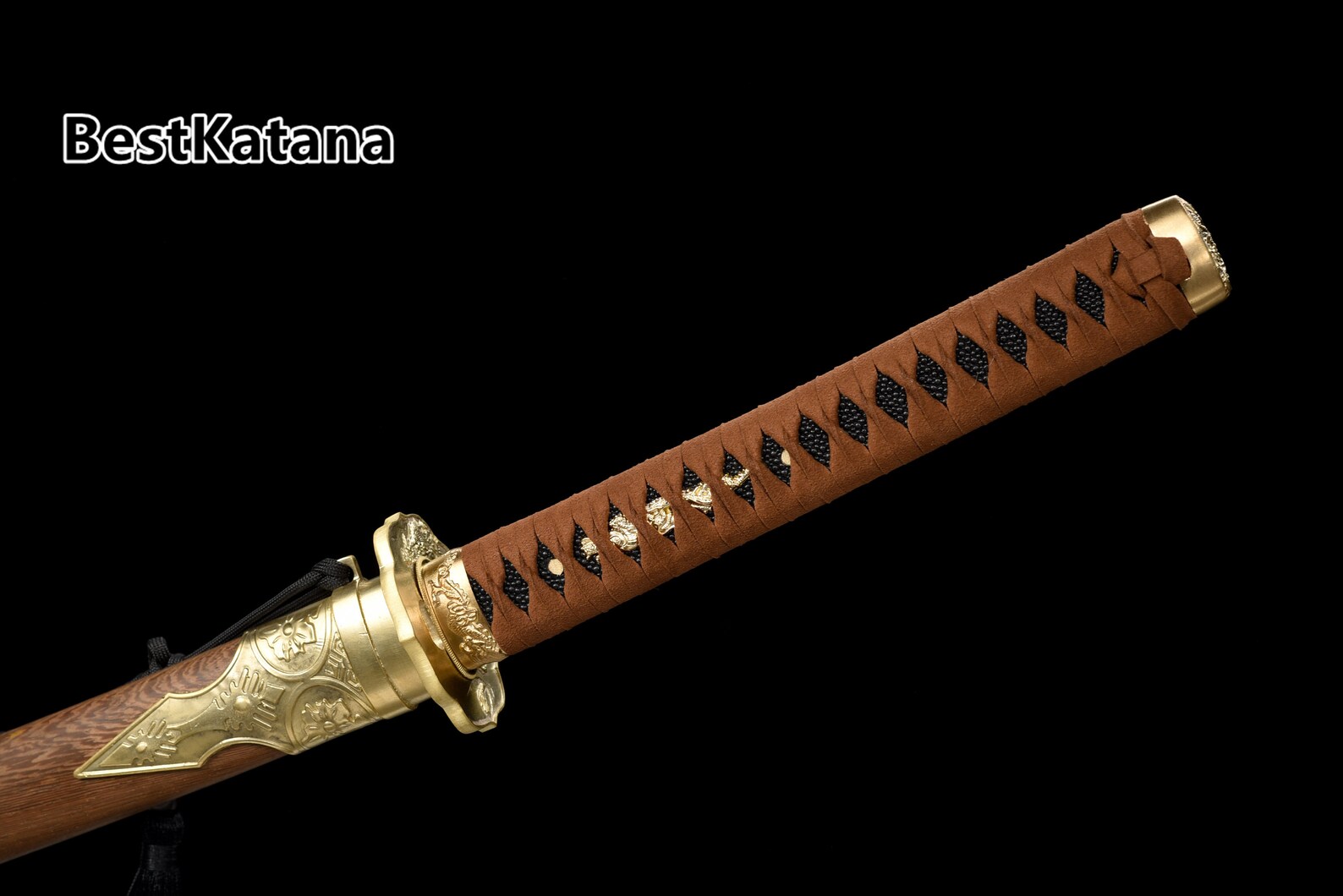 Yellow Gold Swordhandmade Japanese Samurai Swordreal Katana - Etsy