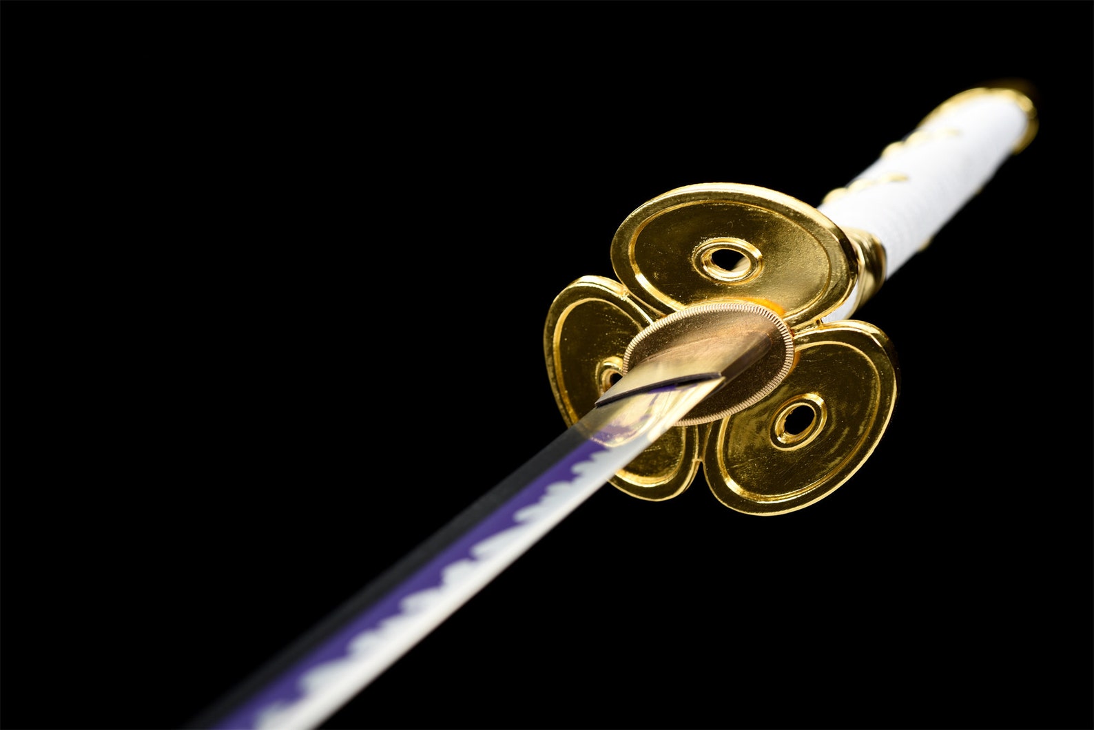 White Anime Swordpurple Bladeone Pieceanime Cosplayreal - Etsy