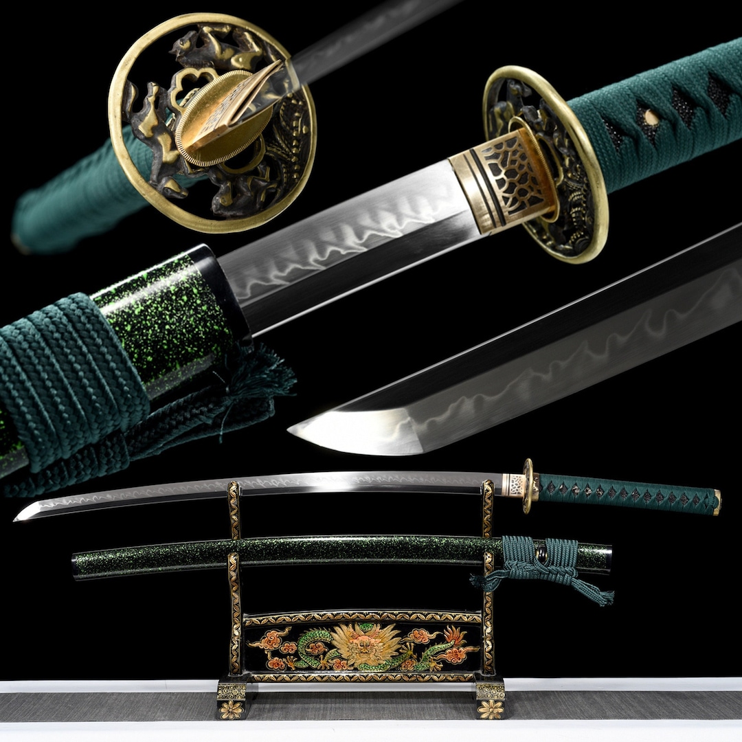 Green Katana Sword