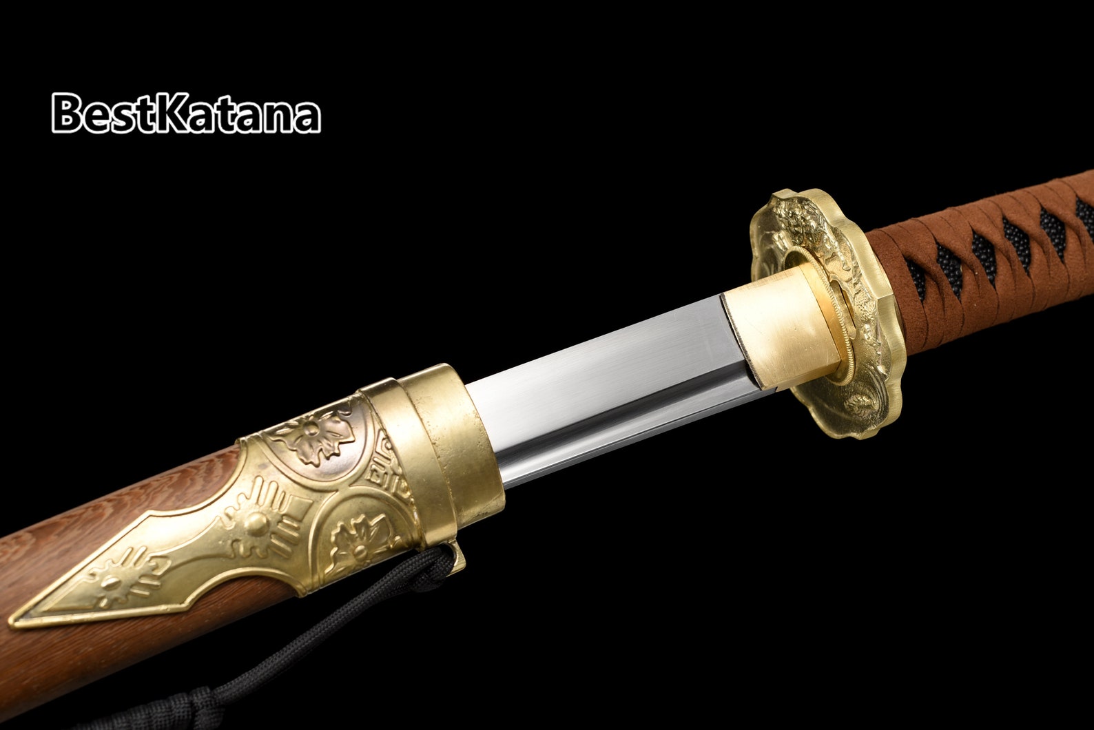 Yellow Gold Swordhandmade Japanese Samurai Swordreal Katana - Etsy
