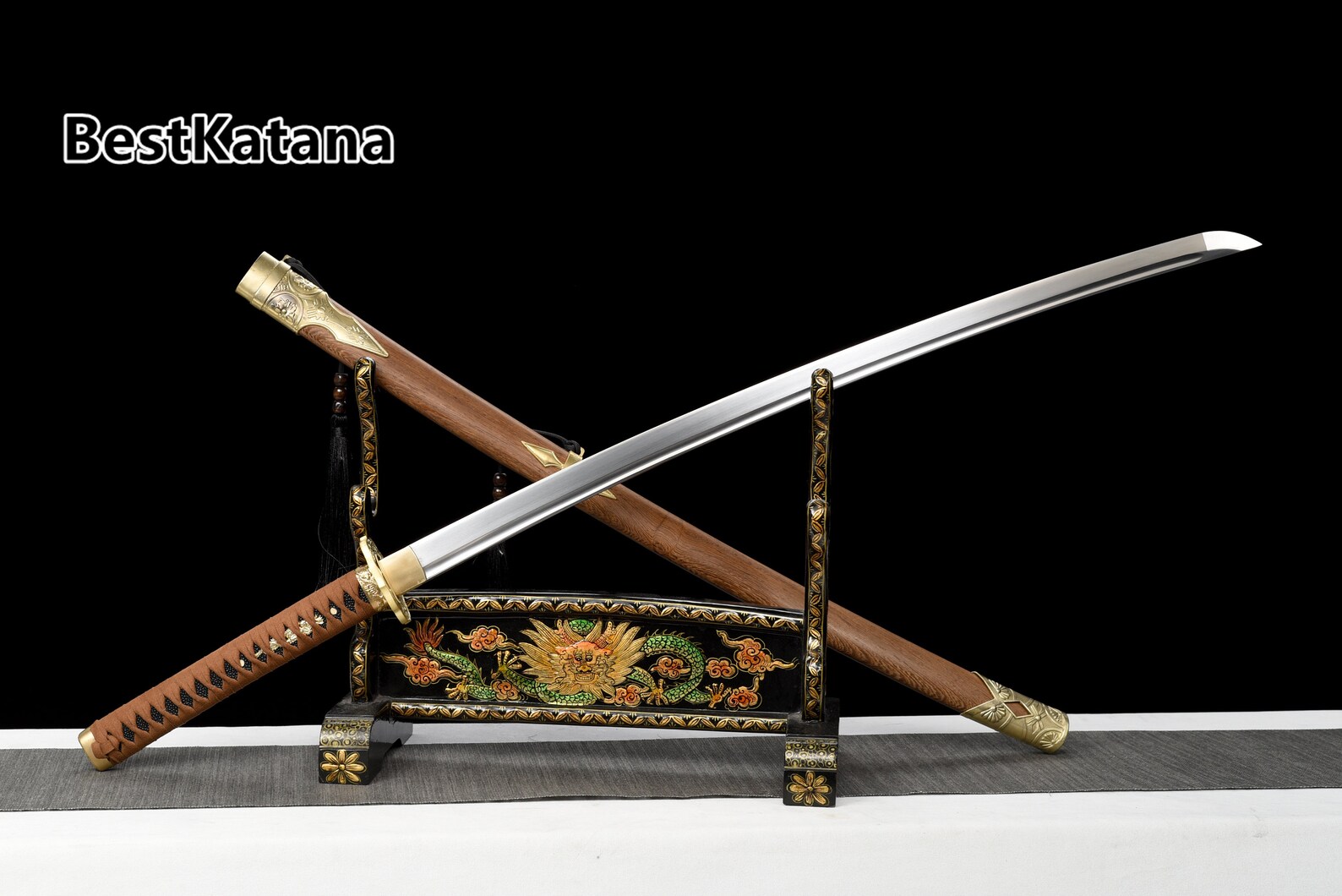 Yellow Gold Swordhandmade Japanese Samurai Swordreal Katana - Etsy
