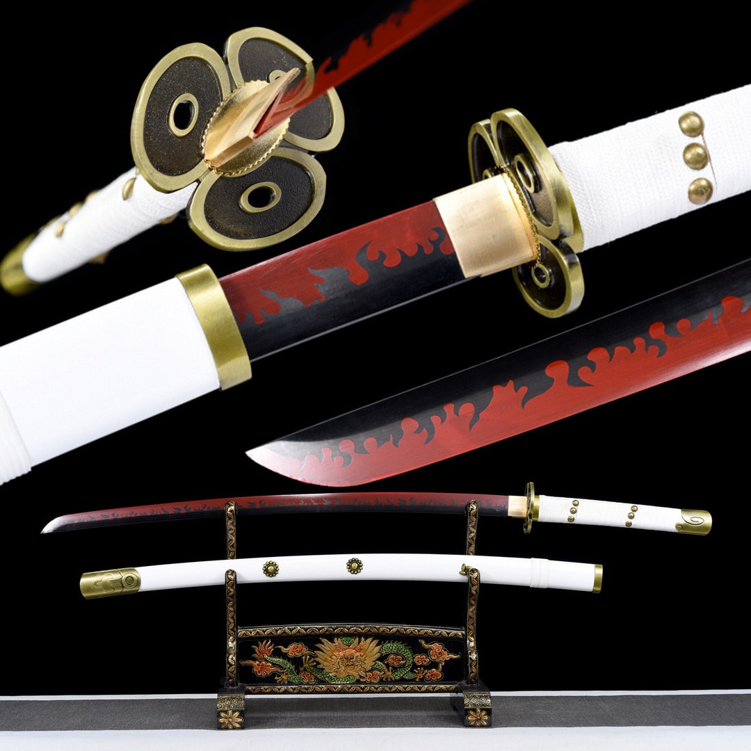 Anime Sword,one Piece,anime Cosplay,japanese Samurai Sword,real ...