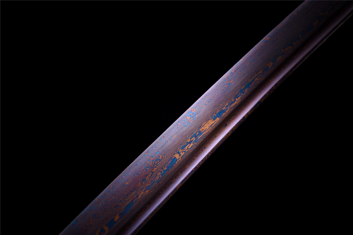 Hellfire KatanaJapanese Samurai SwordReal Handmade | Etsy