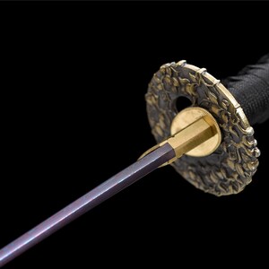 Hellfire Katana,japanese Samurai Sword,real Handmade Katana,high ...