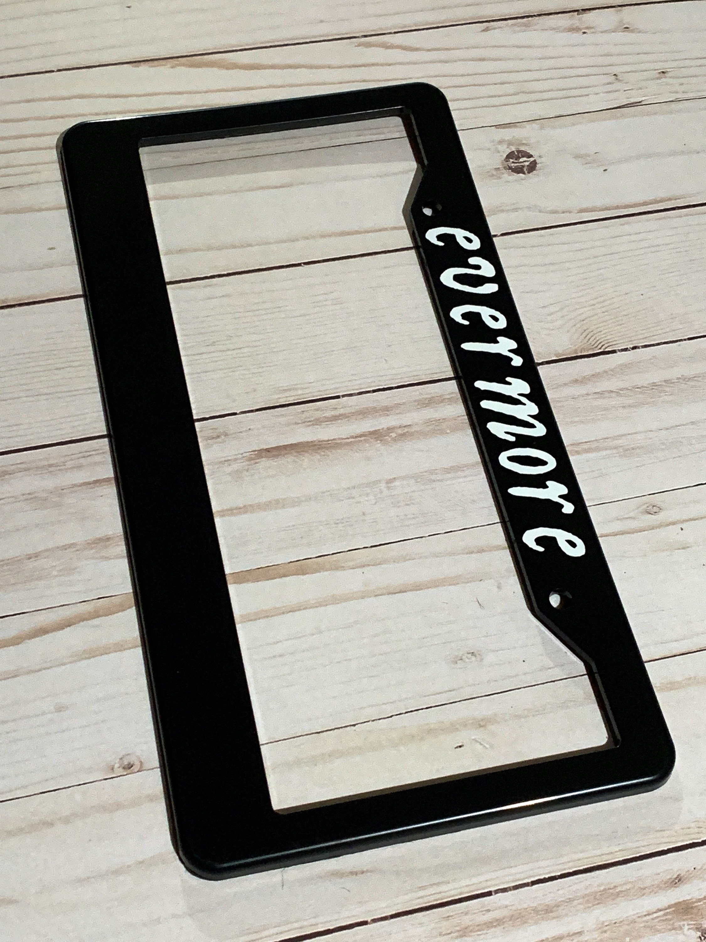 Evermore Taylor Swift License Plate Frame | Etsy