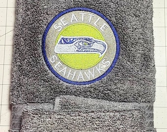 Seahawks Towel - Etsy