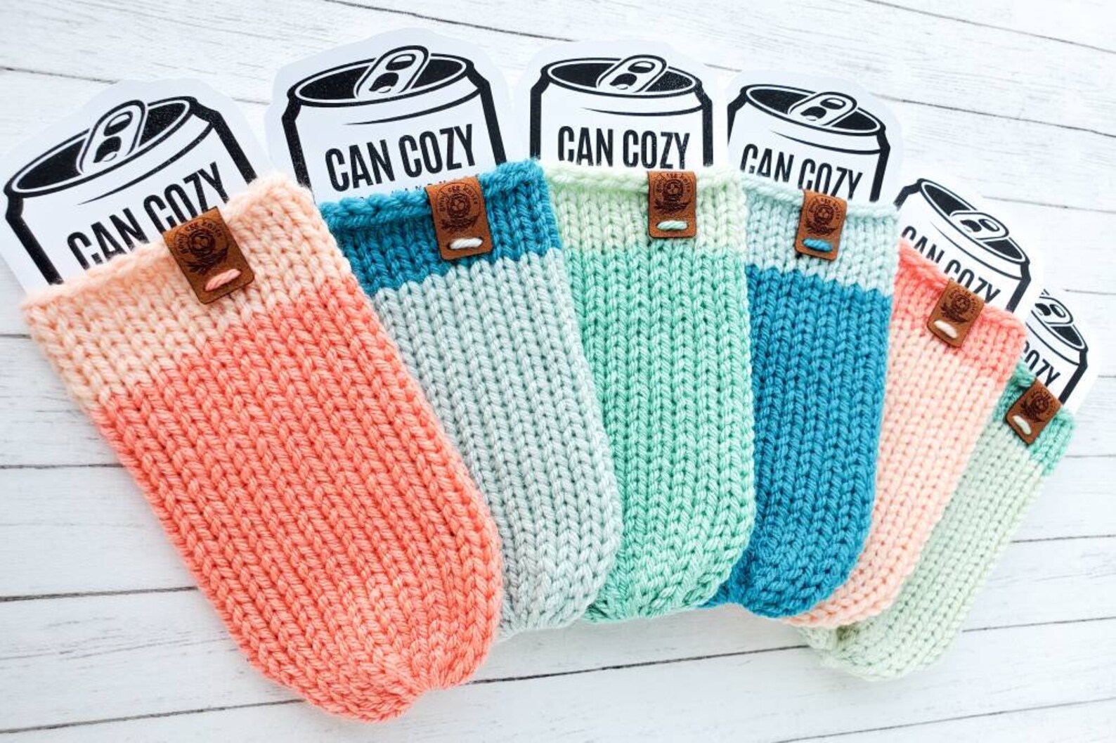 Slim Can Cozy/knit Beverage Holder/girls Weekend Can - Etsy