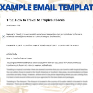 50 Cruise Travel Email Templates Pack, Travel Agent Email Templates ...