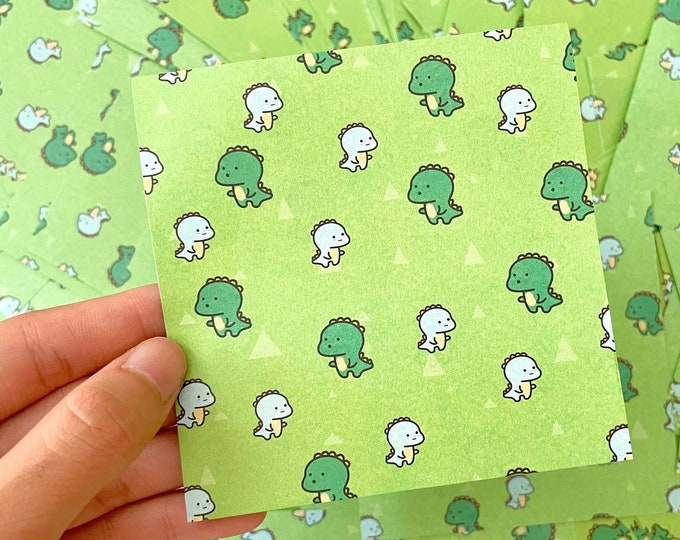 400 Sheets Dinosaurs Origami Paper, Cute Origami Paper, Kawaii Folding ...