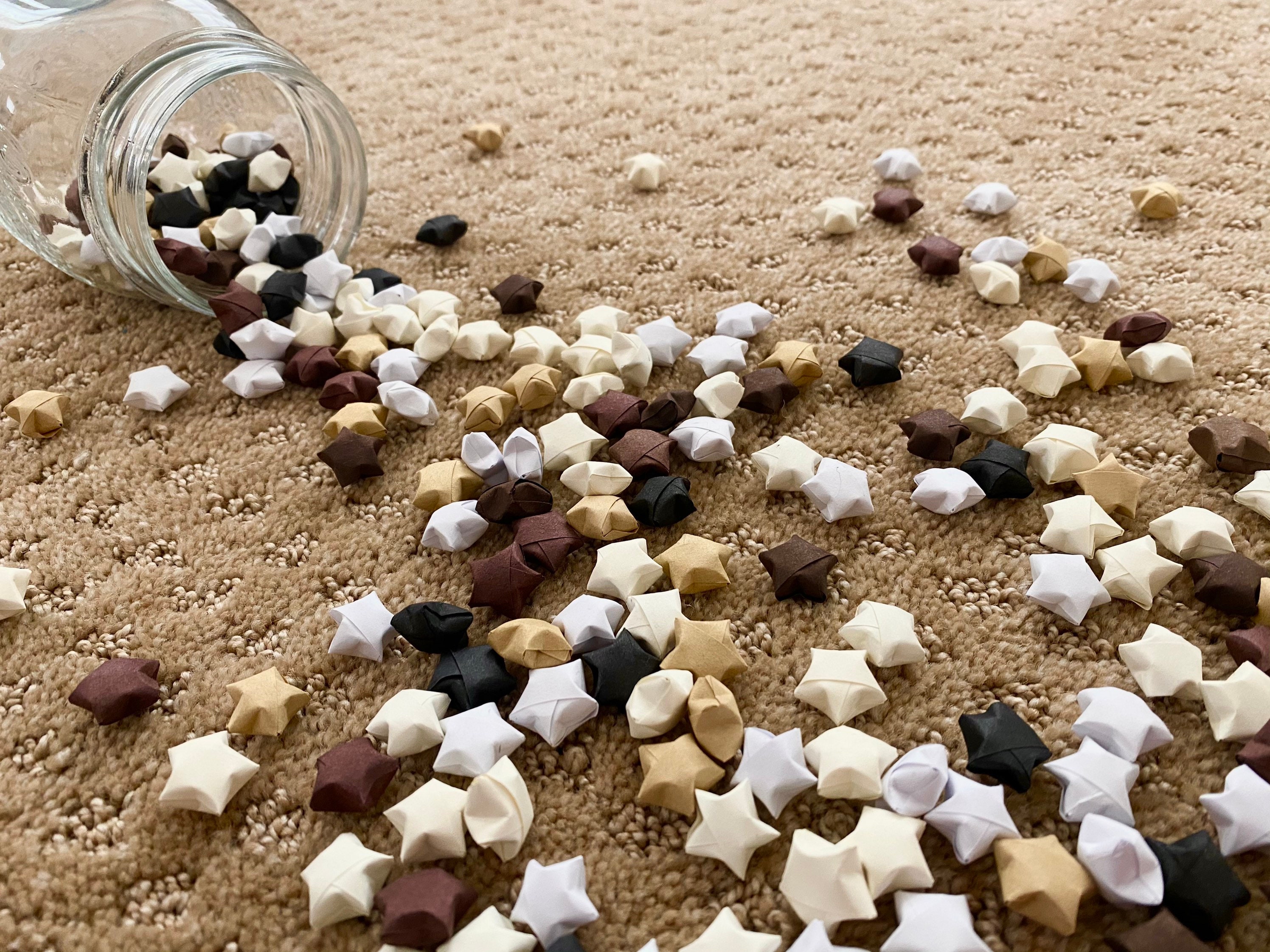100 Pack Neutral Themed Origami Stars Bulk Origami Stars | Etsy