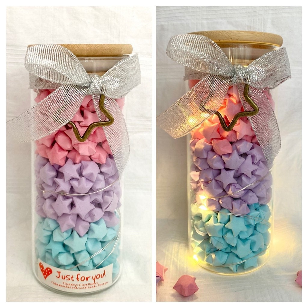 Lucky Star Origami Jar