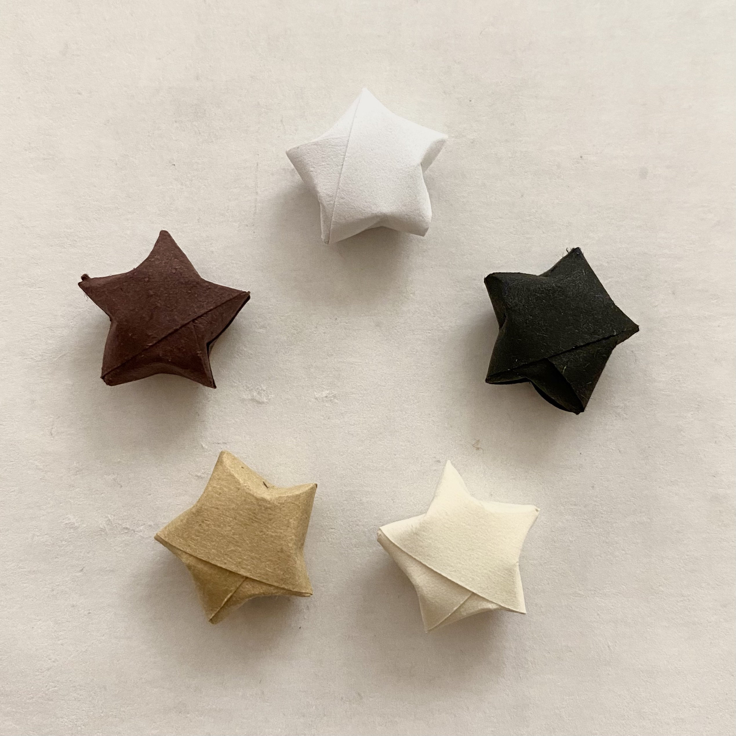 100 Pack Neutral Themed Origami Stars Bulk Origami Stars | Etsy