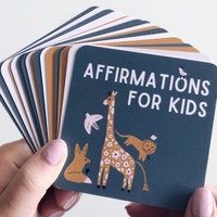 Positive Affirmation Cards for Kids, Positive Quotes, Self Esteem ...