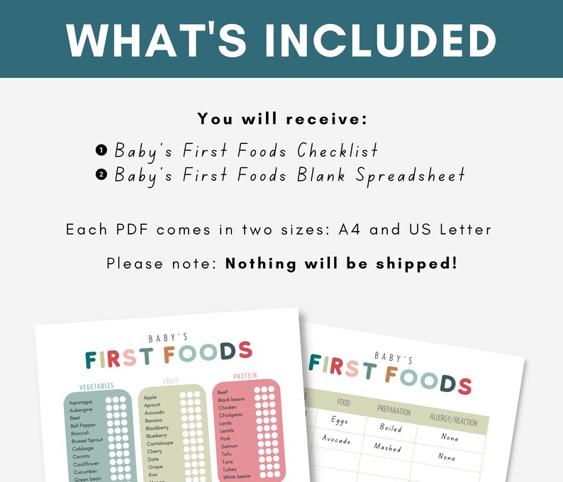 Baby s First Foods Checklist Printable Food Log Led Etsy Australia baby-s-first-foods-checklist-printable-food-log-led-etsy-australia
