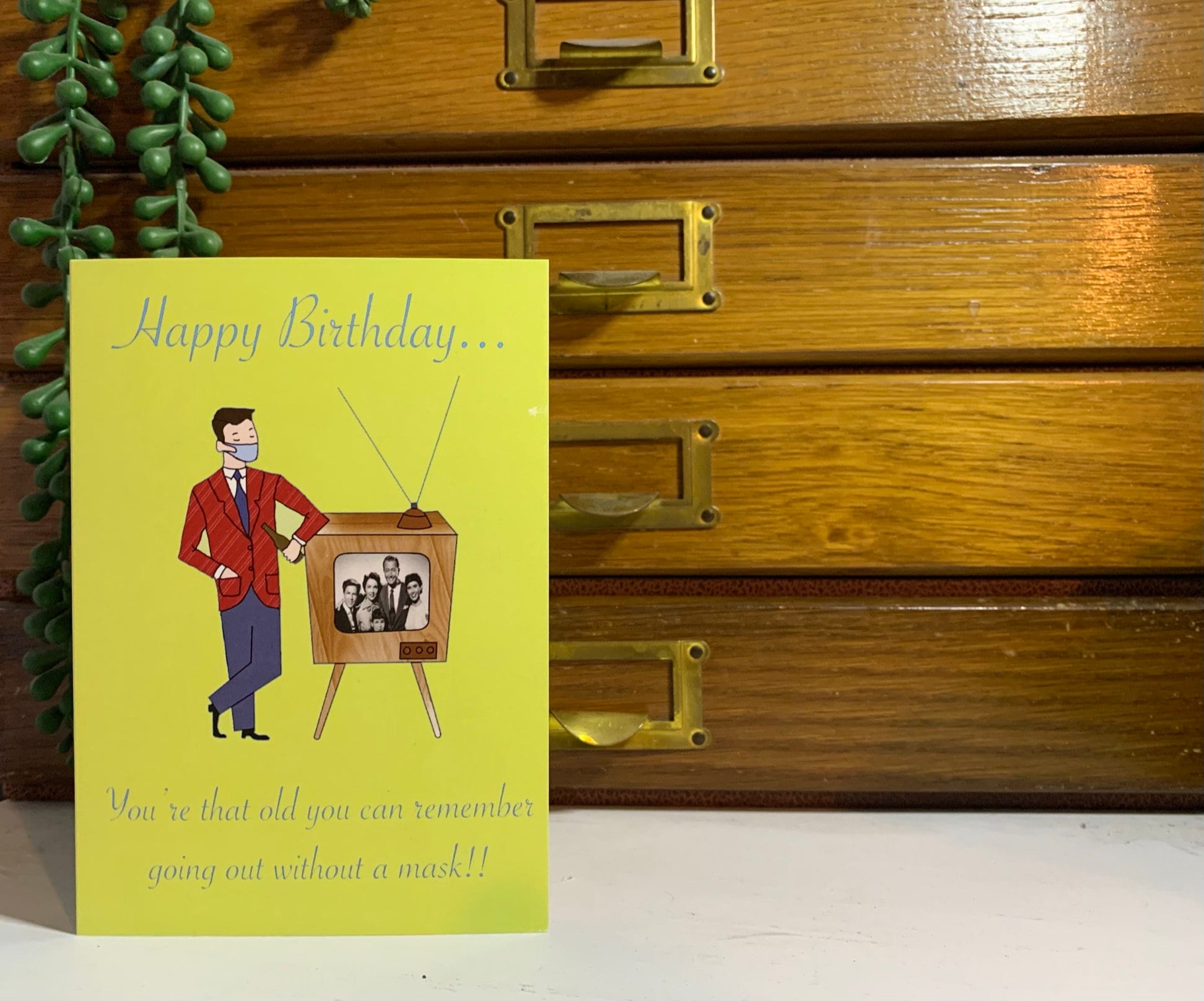 Old Timer Birthday Card, Vintage, 1950s, Mid Century Card - Etsy Canada