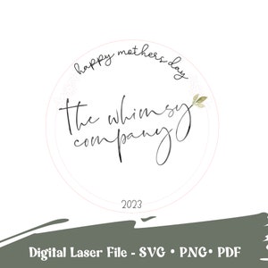 Round Hand Print Sign, Diy Kit SVG, Mothers Day Gift SVG, Kids Keepsake ...