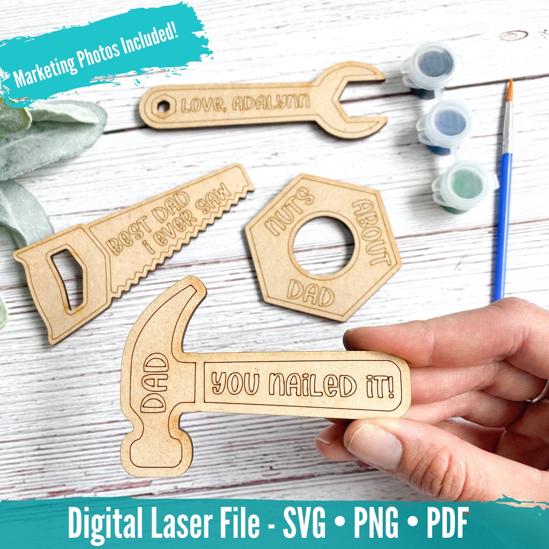 Fathers Day SVG, Tools Dad Fathers Day, DIY Kit Fathers Day, SVG File ...