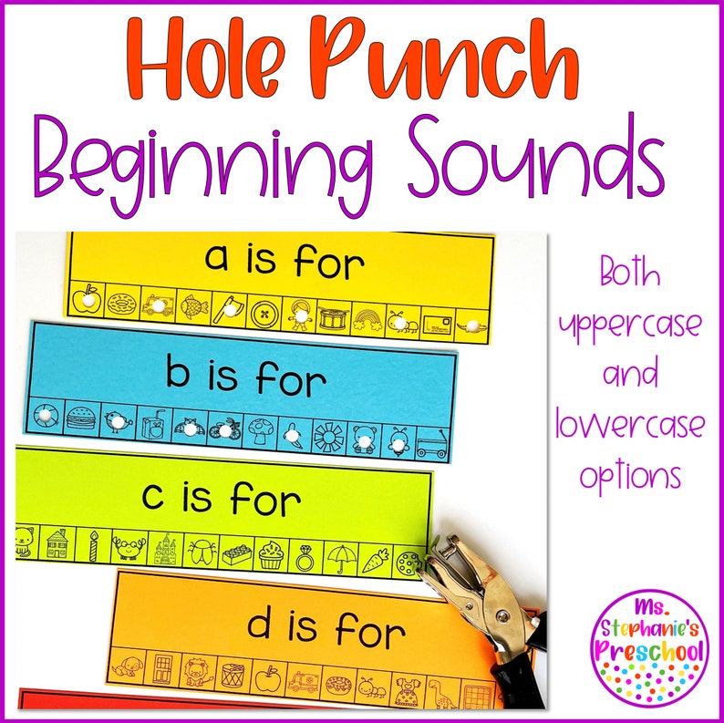 Hole Punch Activities Preschool, Fine Motor Skills Activity, Learning ...