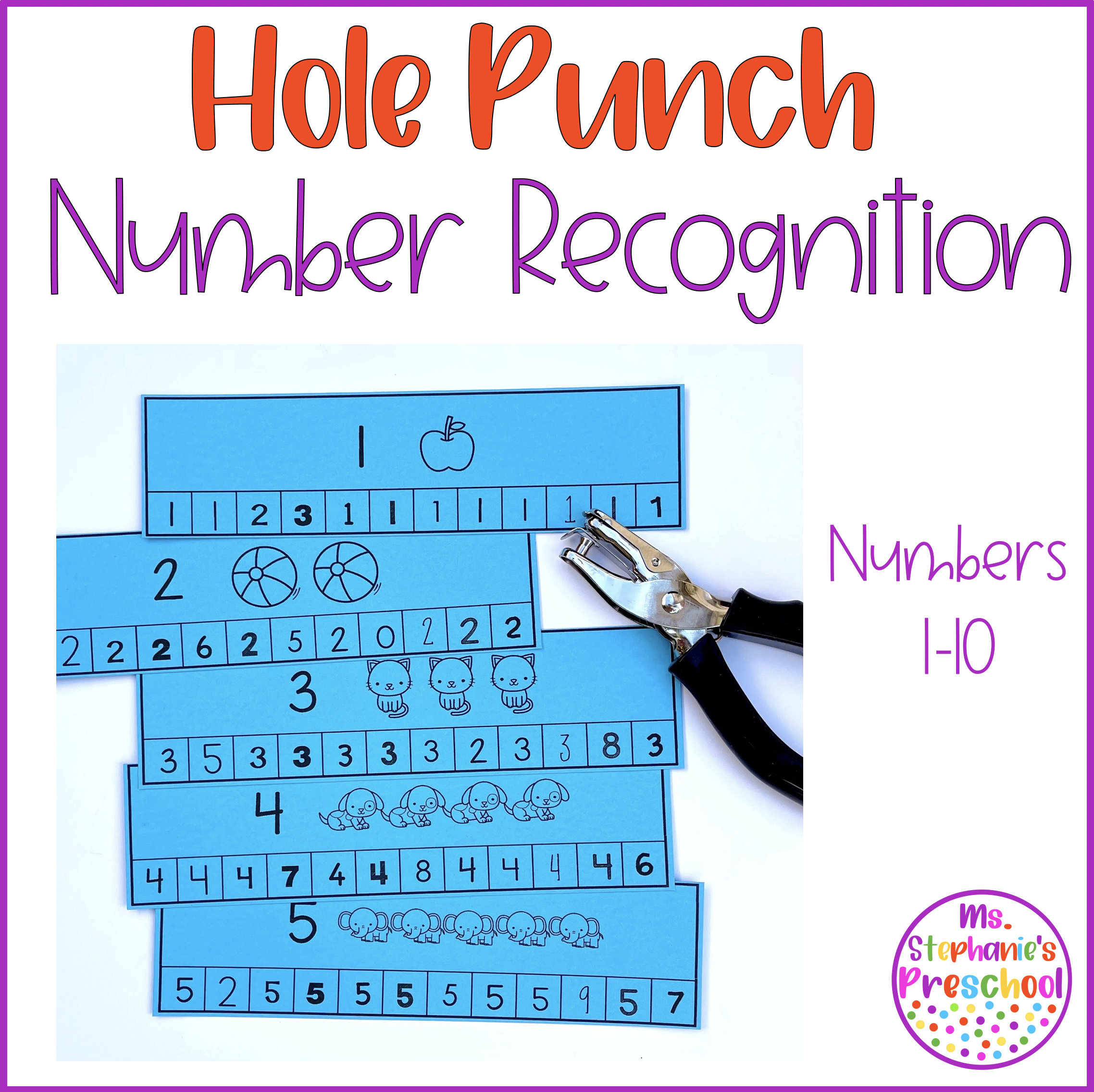 Hole Punch Activities Preschool, Fine Motor Skills Activity, Learning ...