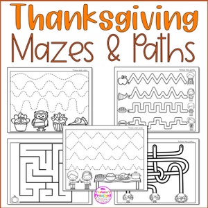Preschool Thanksgiving Writing & Coloring Fun, Preschool Worksheets ...
