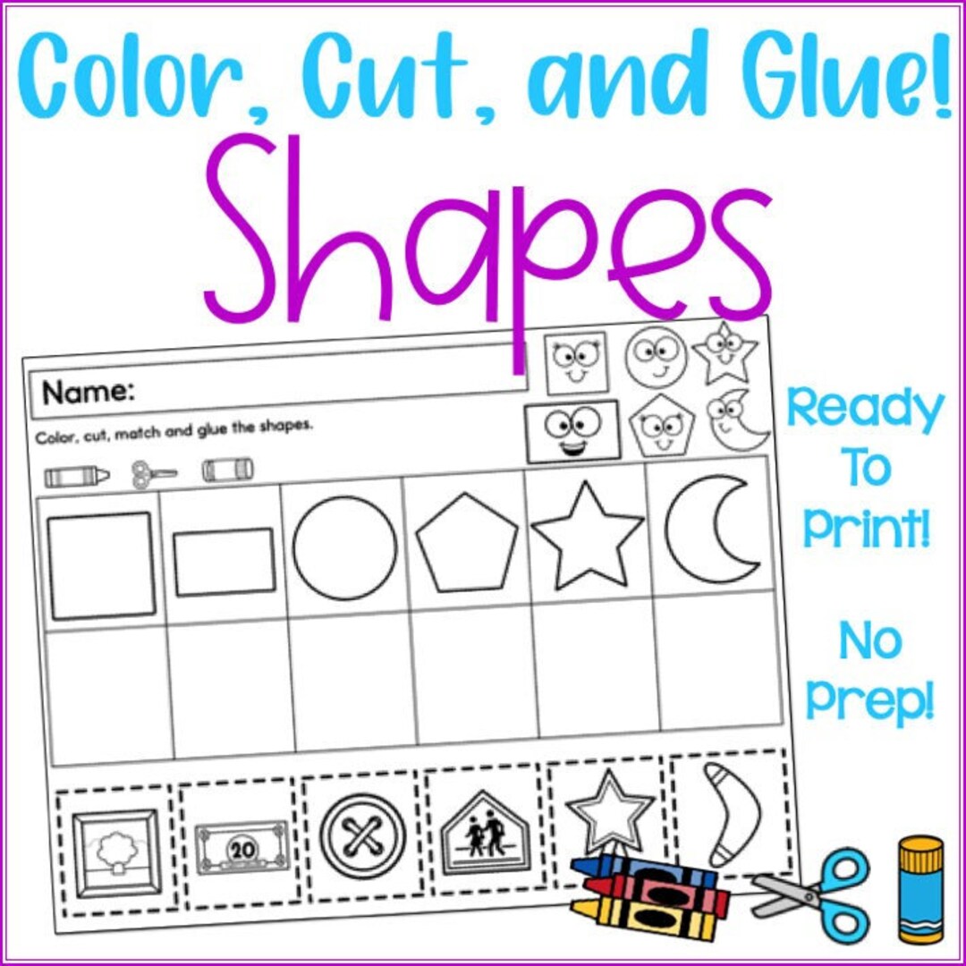 Preschool Shape Worksheets Shape Activity Preschool Shape Printables ...