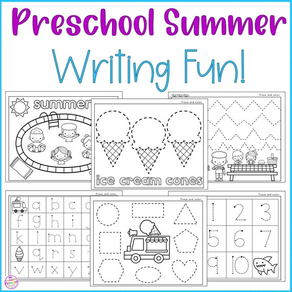 Summer Worksheets For Preschool
