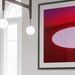 James Turrell Red Sun Physical Print | Abstract Geometric Wall Art ...