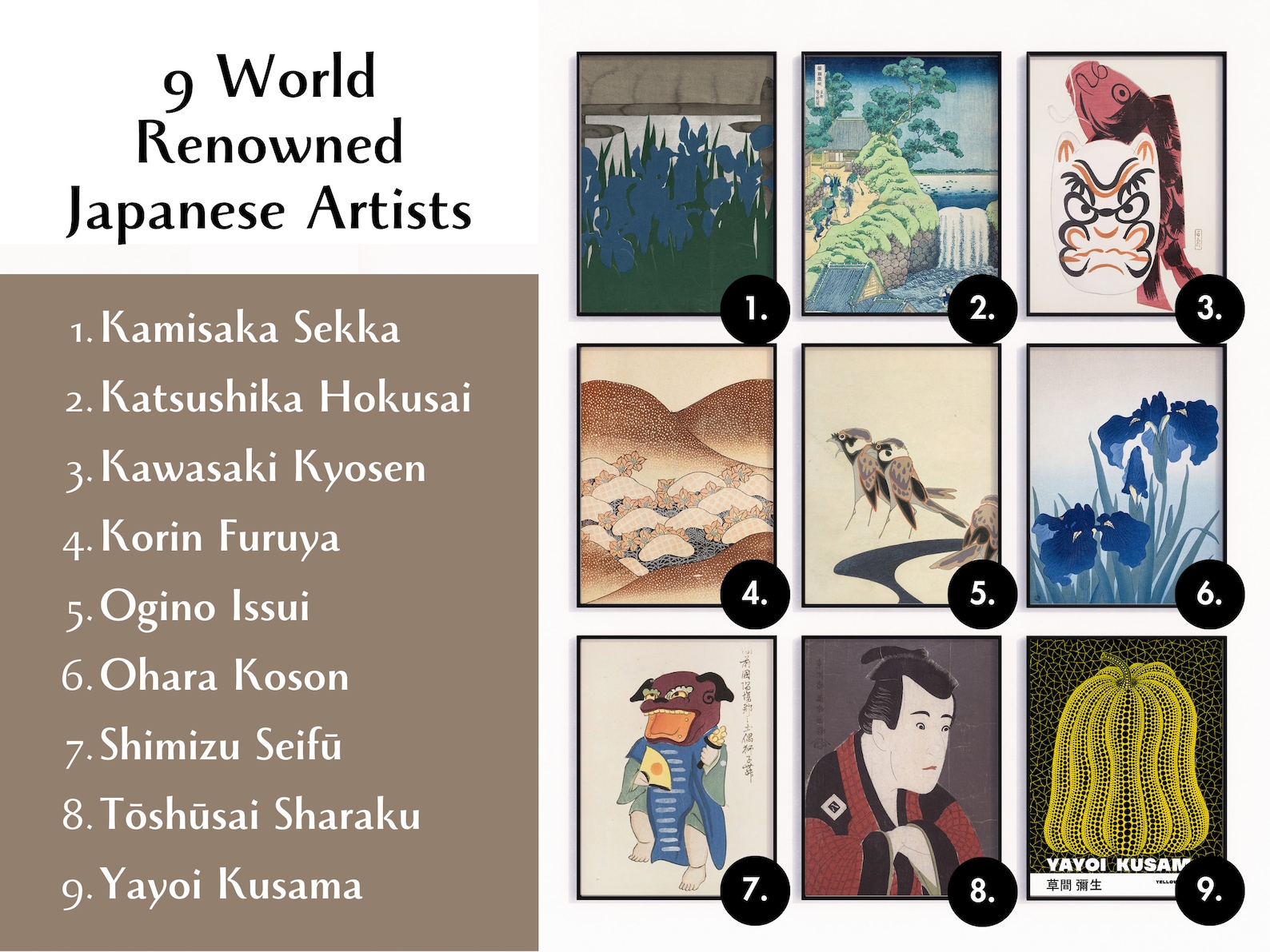 250+ Japanese Art Digital Prints Vintage Oriental Gallery Wall Set ...