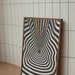 Bridget Riley Hypnotic Optical Illusion Print, Authentic Riley Illusion ...