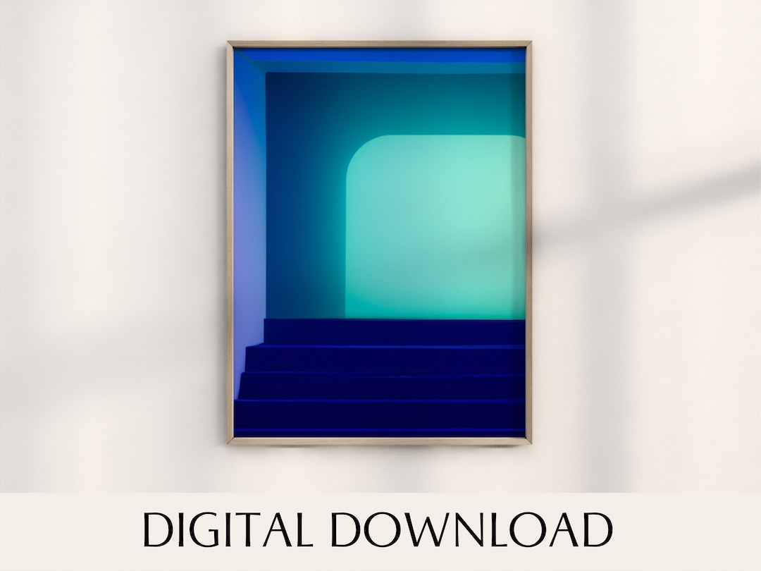 Set of 2 Heaven James Turrell Inspired Prints | Abstract Wallart ...