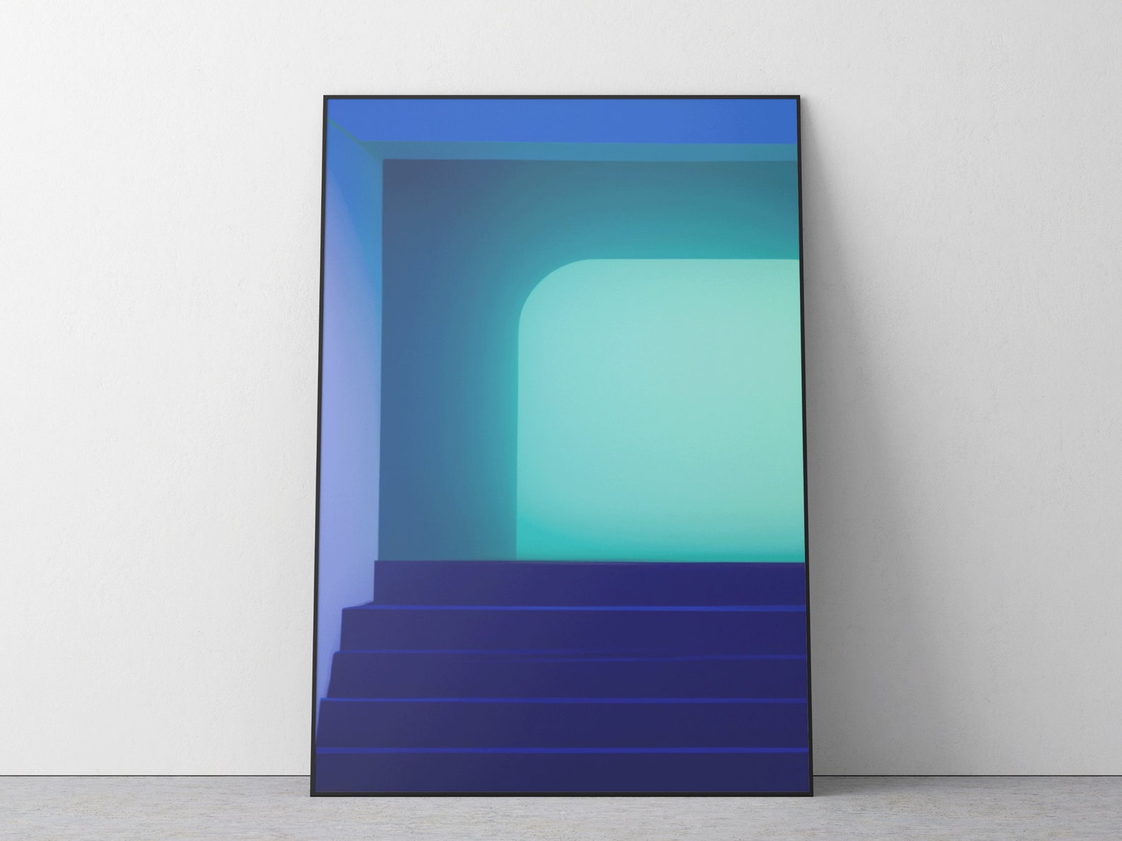 Set of 2 Heaven James Turrell Inspired Prints | Abstract Wallart ...