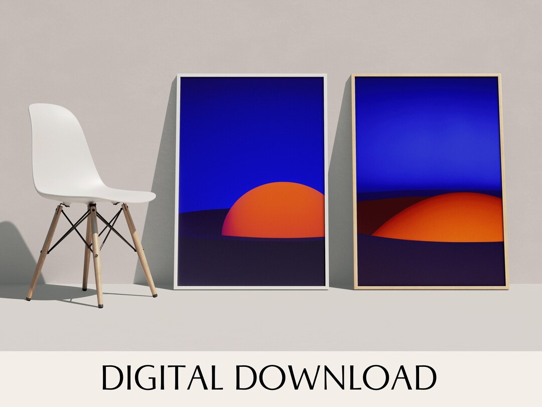 Set of 2 James Turrell Print, James Turrell Poster, Abstract Wall Art ...