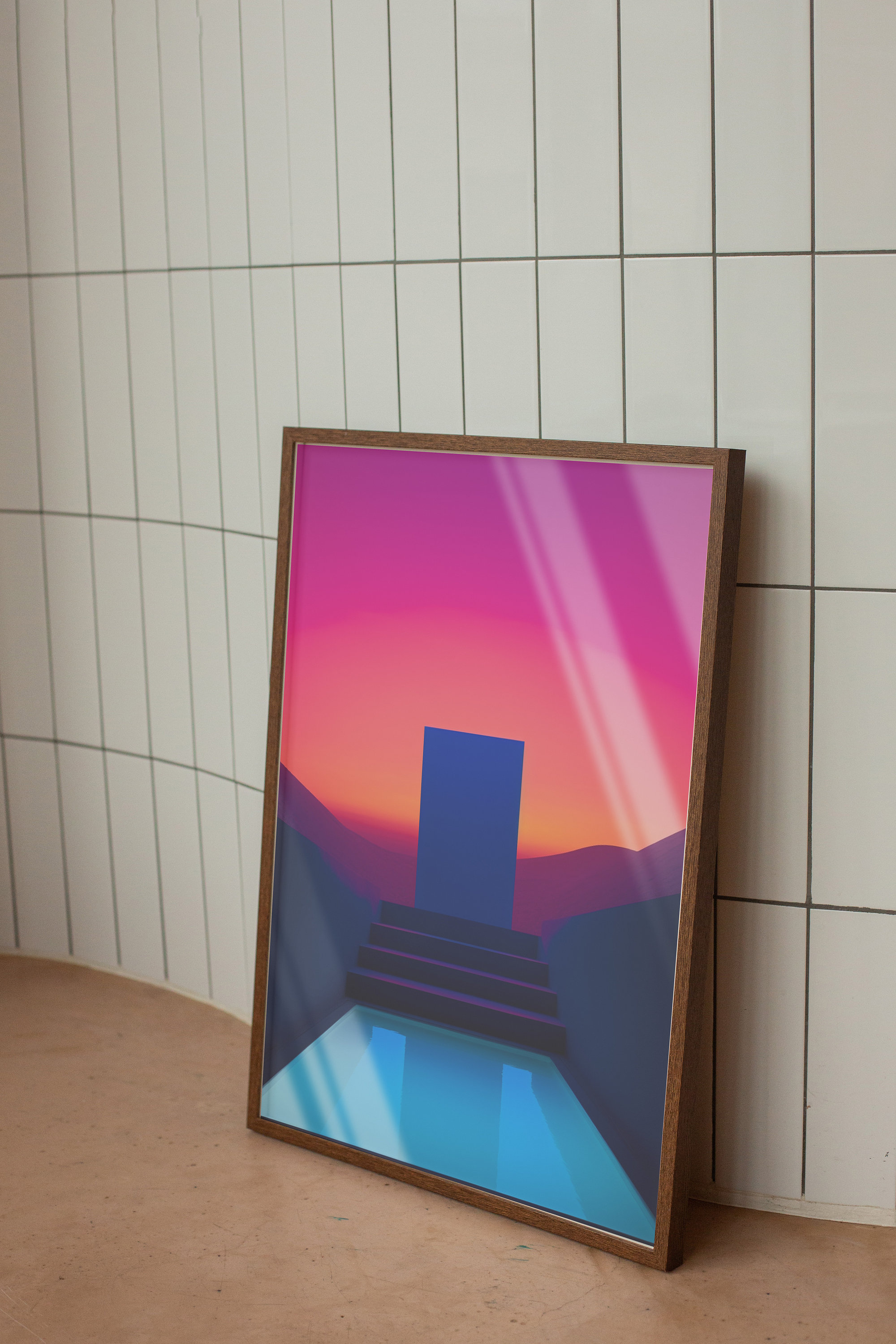 James Turrell Dusk Til Dawn Print, Turrell Inspired Night Artwork ...