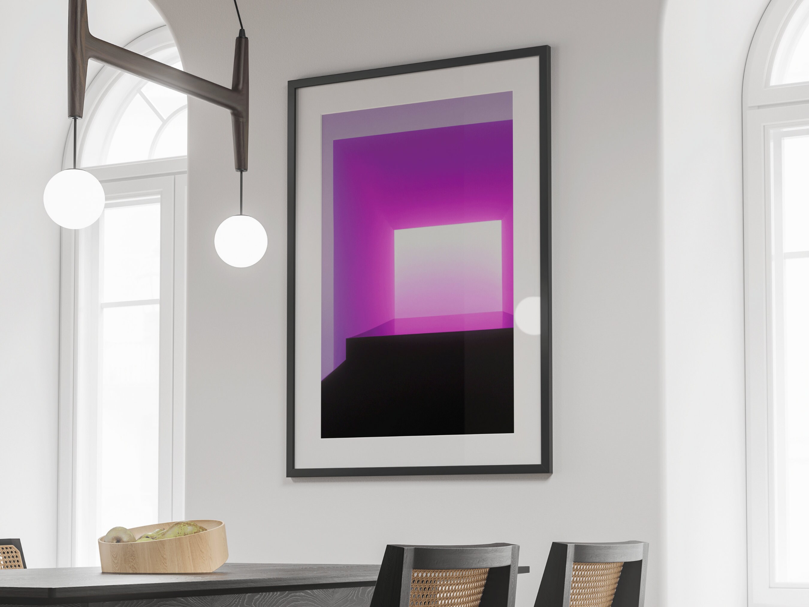 Set of 2 James Turrell Heaven Print, James Turrell Poster, Abstract ...