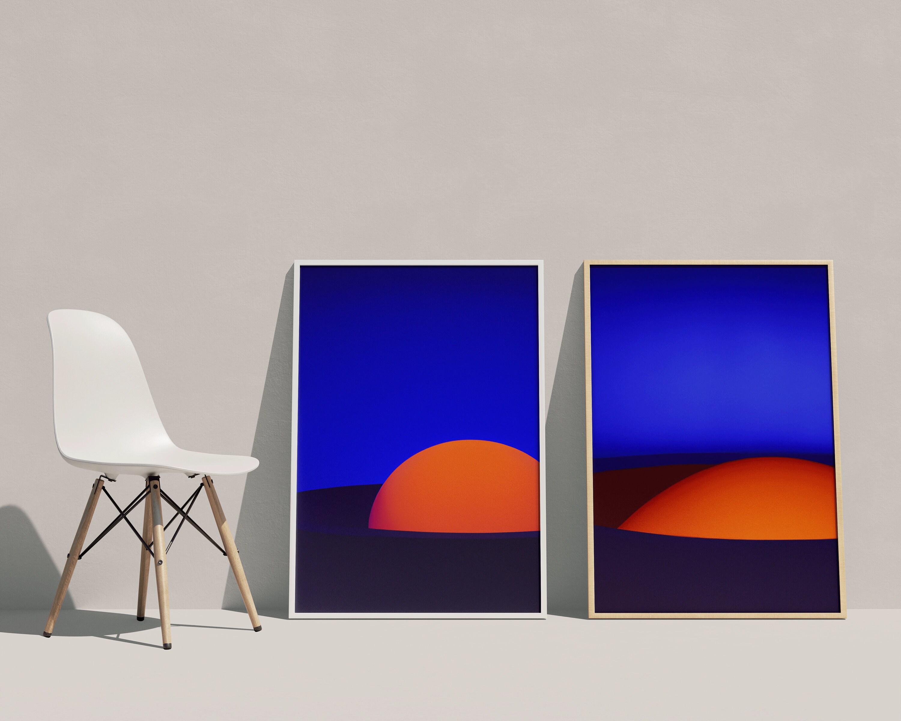 Set of 2 James Turrell Print James Turrell Poster Abstract - Etsy