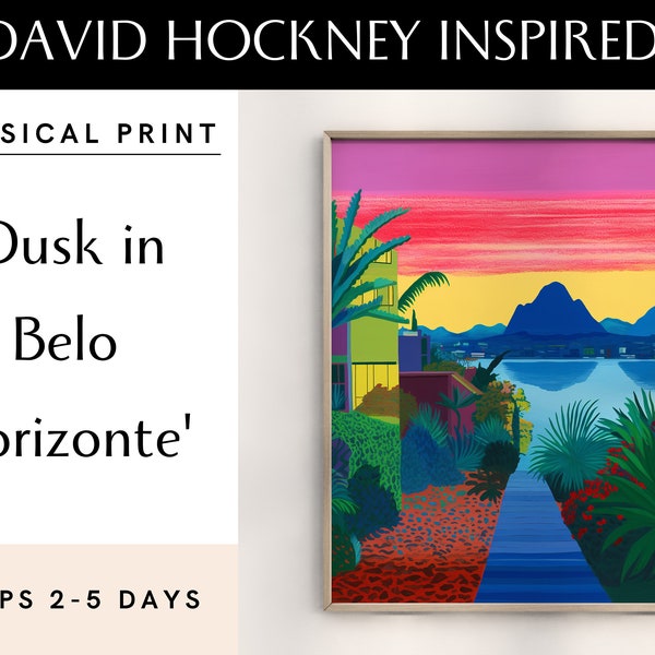 David hockney - Etsy France