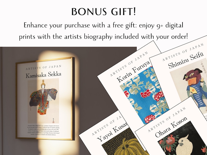 250+ Vintage Japanese Art Prints, Eclectic Gallery Wall Set, Mega ...