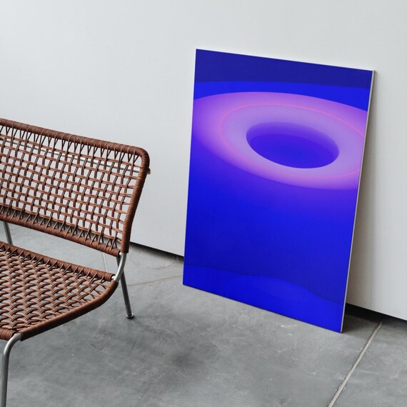 Set of 2 James Turrell Saturn Inspired Prints Abstract - Etsy