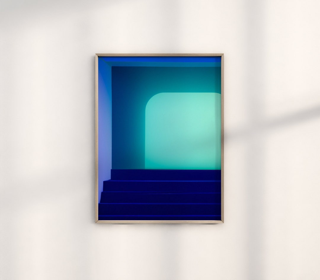 James Turrell Gate to Heaven Poster | Abstract Wallart, Poster ...