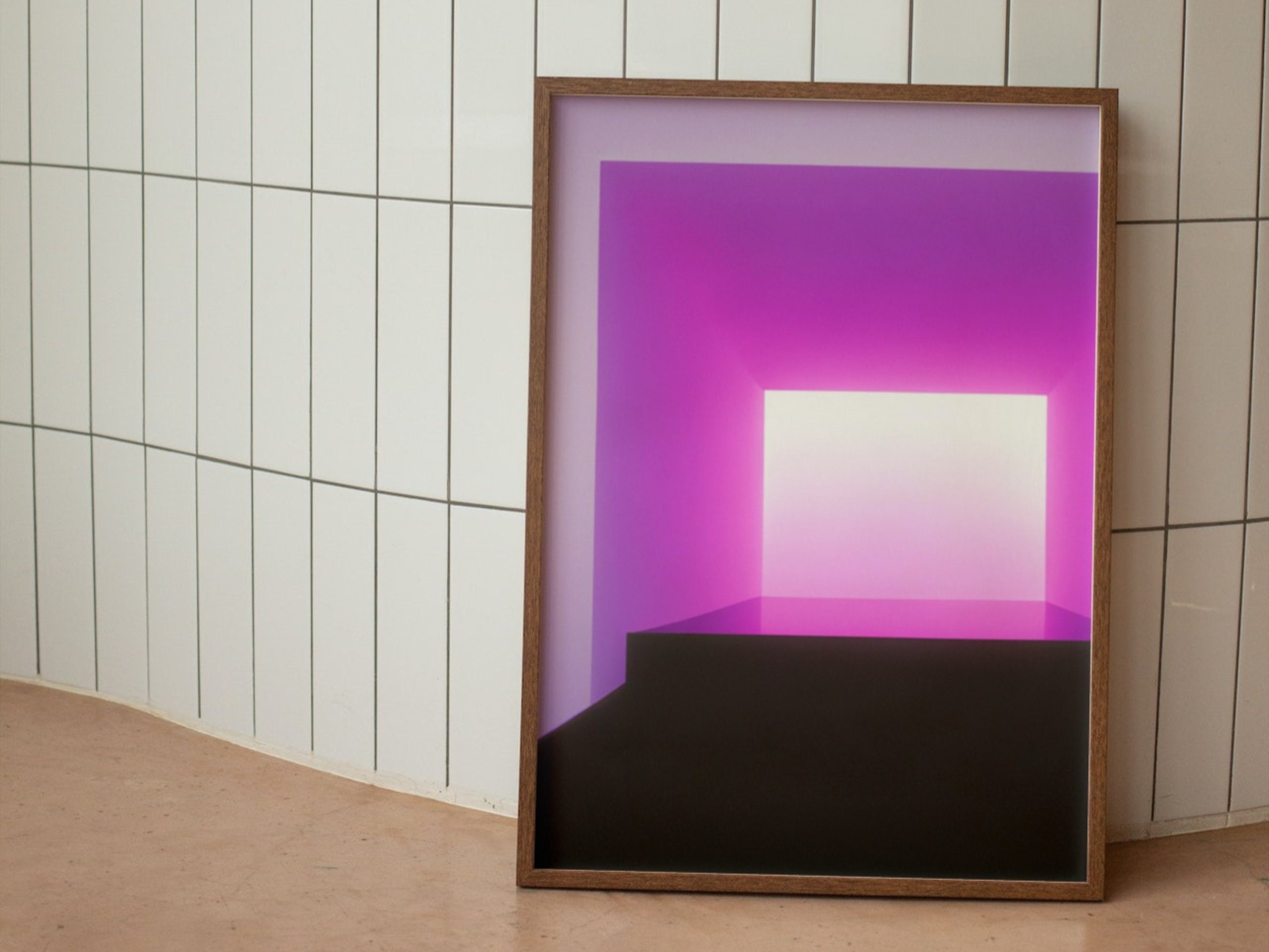 Set of 2 James Turrell Heaven Print, James Turrell Poster, Abstract ...