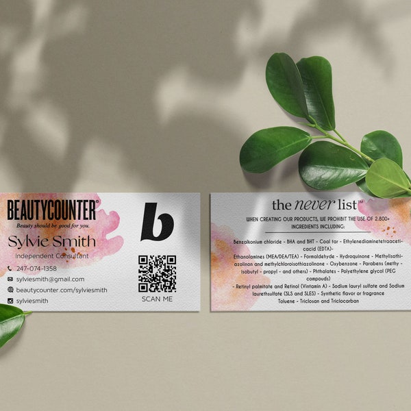 Consultant Card - Etsy