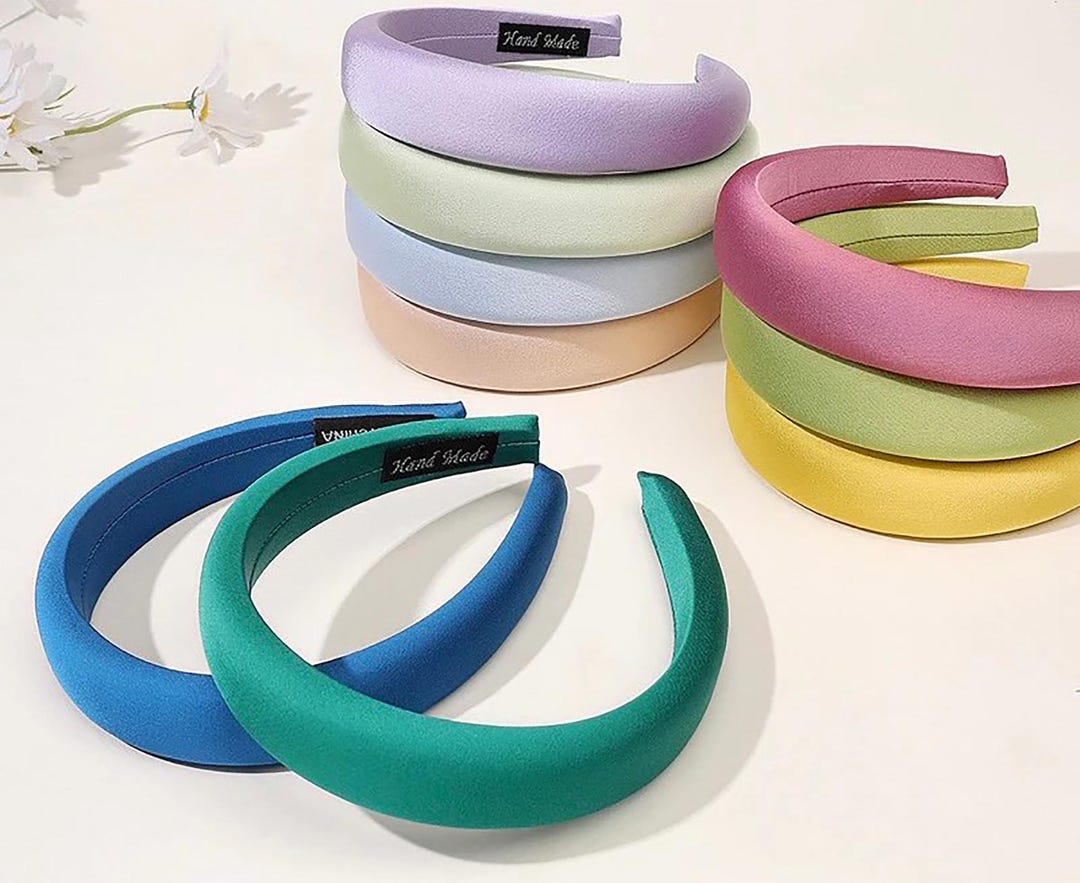 Colorful Silk Headband (14 Colors) - Mấn, Pre-made Vietnamese Ao Dai ...