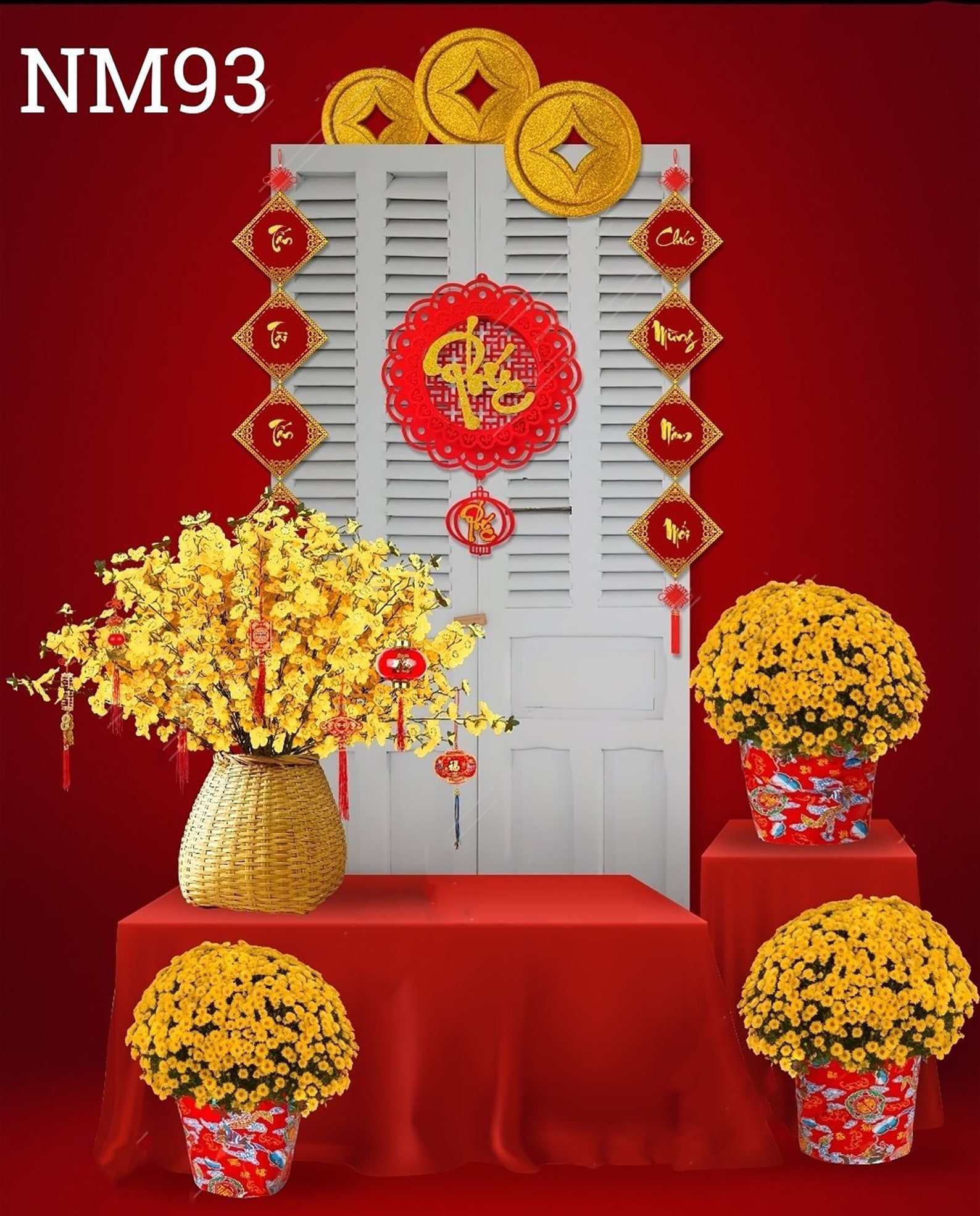 2024 Vietnamese Tet Holiday Lunar New Year Landscape Background, Tet ...