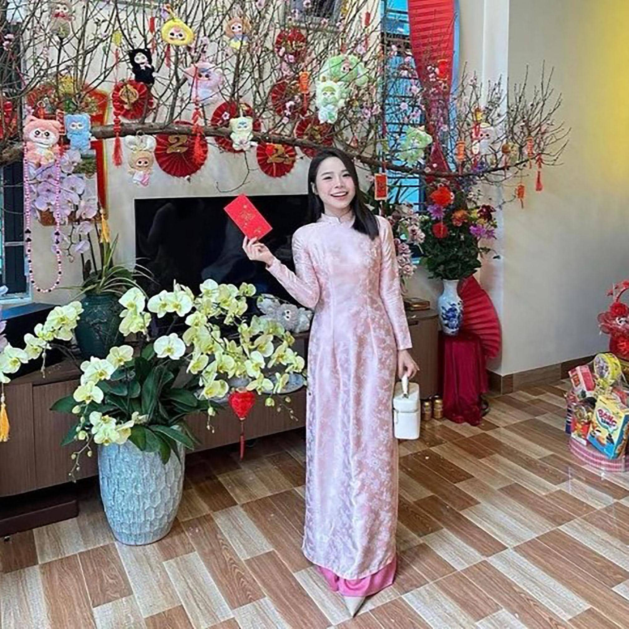 Silk Brocade Vietnamese Traditional Ao Dai for Women, Ao Dai for Girls ...