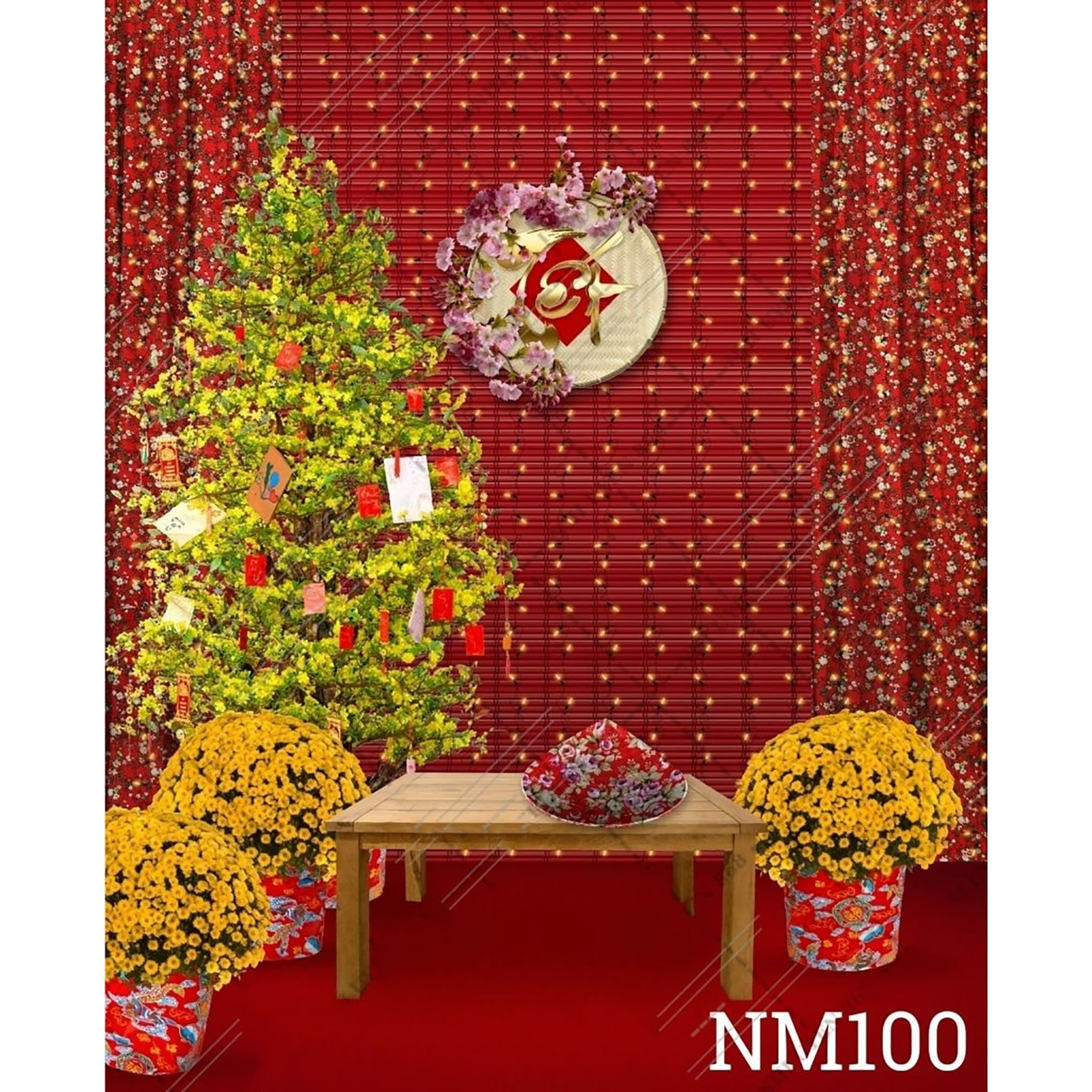 2024 Vietnamese Tet Holiday Lunar New Year Landscape Background, Tet ...