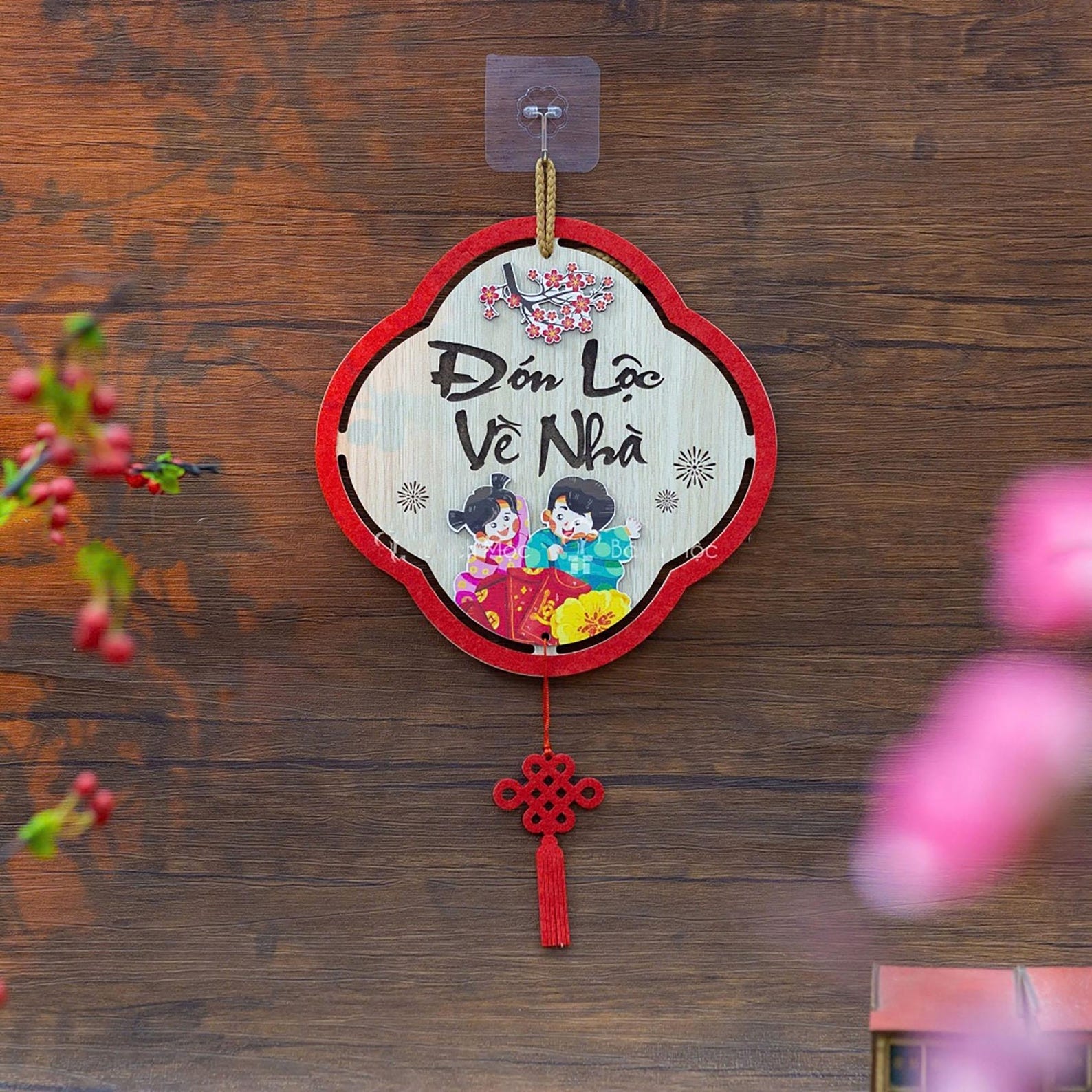 Vietnamese Decorative Wood Board Decor, Gift for Vietnamese, Vietnamese ...