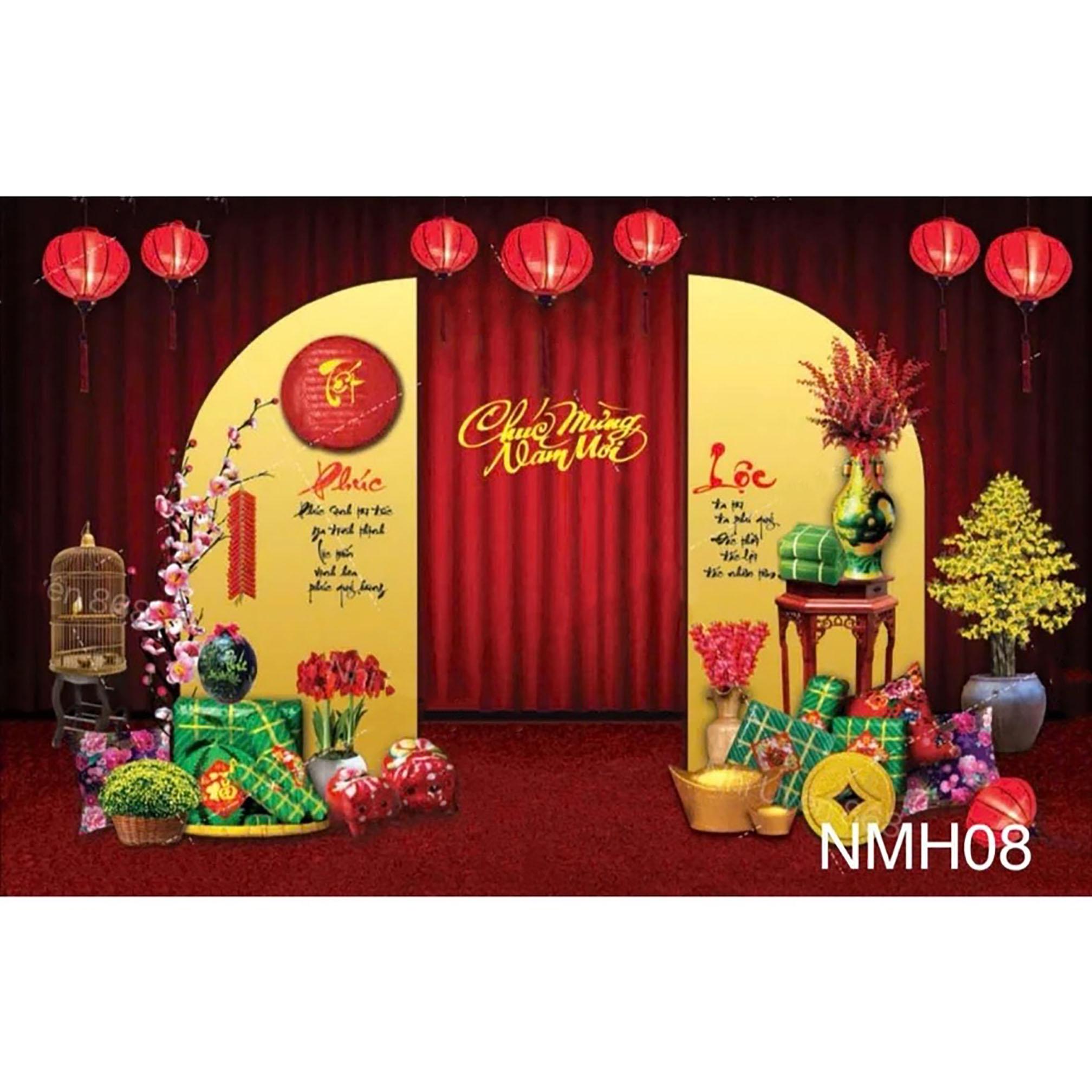 2025 Vietnamese Tet Holiday Lunar New Year Landscape Background, Tet ...