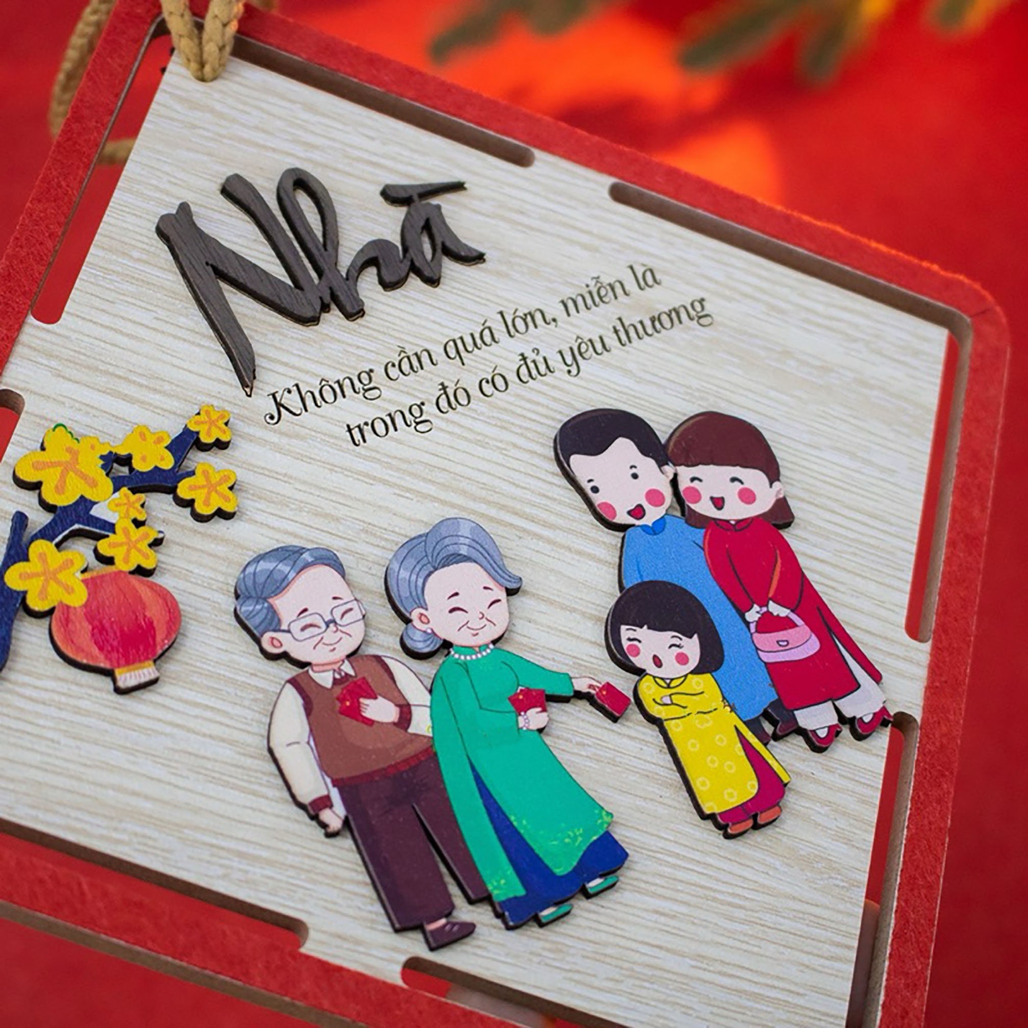 Vietnamese Decorative Wood Board Decor, Gift for Vietnamese, Vietnamese ...